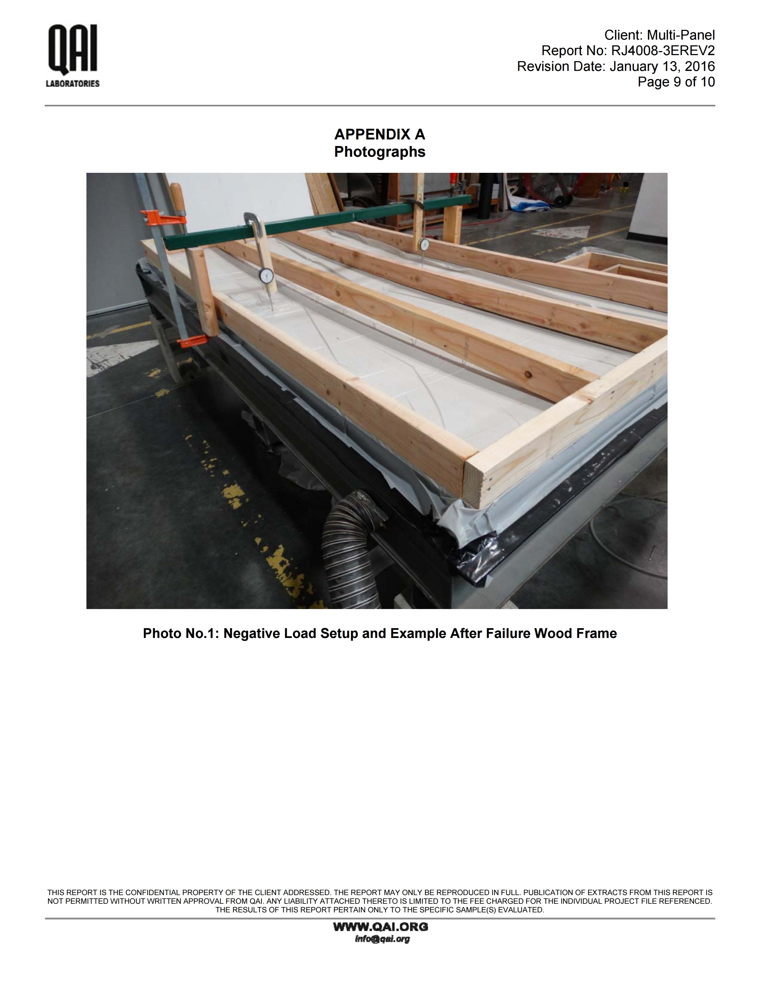 RJ4008-3EREV2 Multi Panel -ASTM E72-Transverse Load -13012016_M4 > 각종인증자료 | URI-Korea